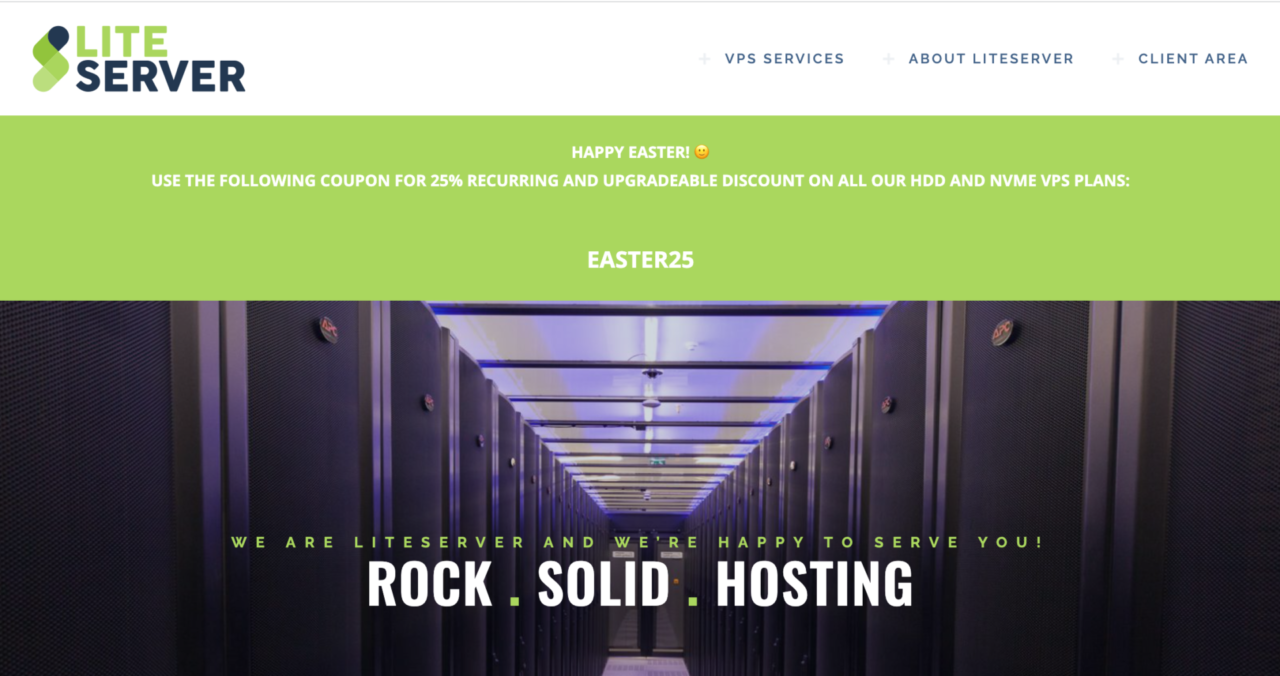 LiteServer 双旦促销，荷兰大盘鸡VPS新购8折，€4.2/月起，可选512G~8T存储 | VPS收割者